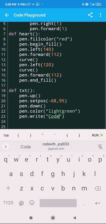 Impress your crush 🥰 by heart coding using python #python #shorts - YouTube
