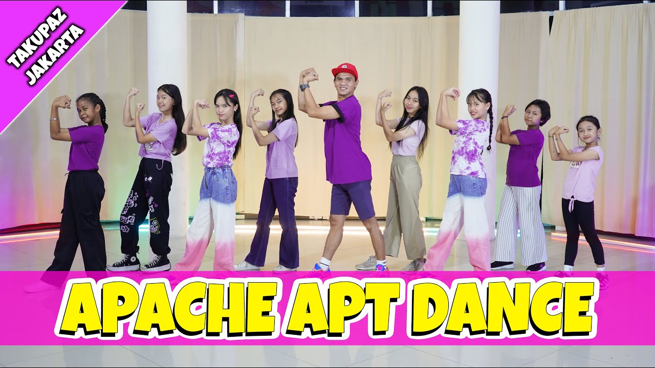 APACHE APACHE APT BRUNO MARS ROSE | DANCE JOGET ZUMBA SENAM | TAKUPAZ JAKARTA - YouTube