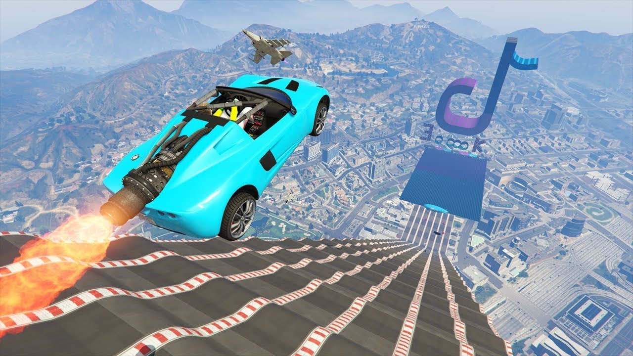 GTA V Carreras de carros con IronMan,amigos y Suscriptores UNETE Y ...