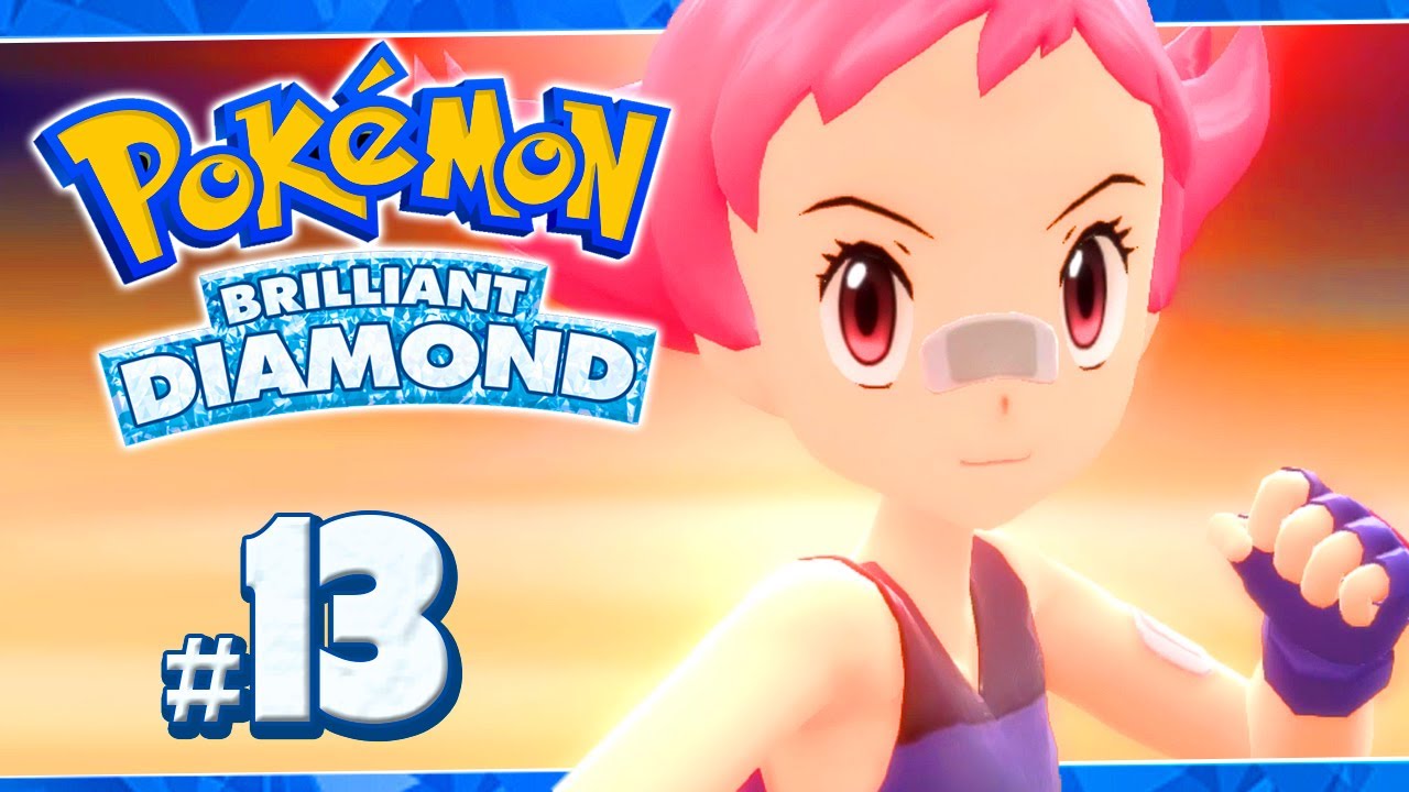Pokemon Brilliant Diamond Part 13 MAYLENE GYM LEADER BATTLE Gameplay ...