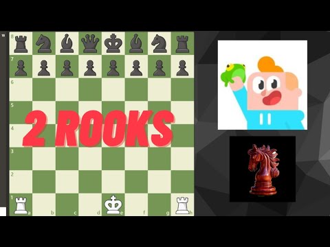Chess.com Duolingo bot Junior but I only have 2 rooks - YouTube