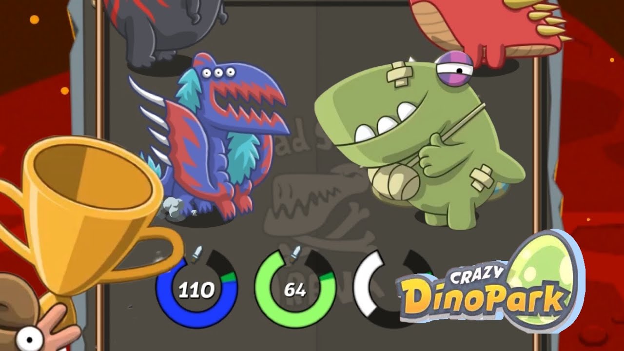 Mais um dia no Crazy Dino Park - YouTube