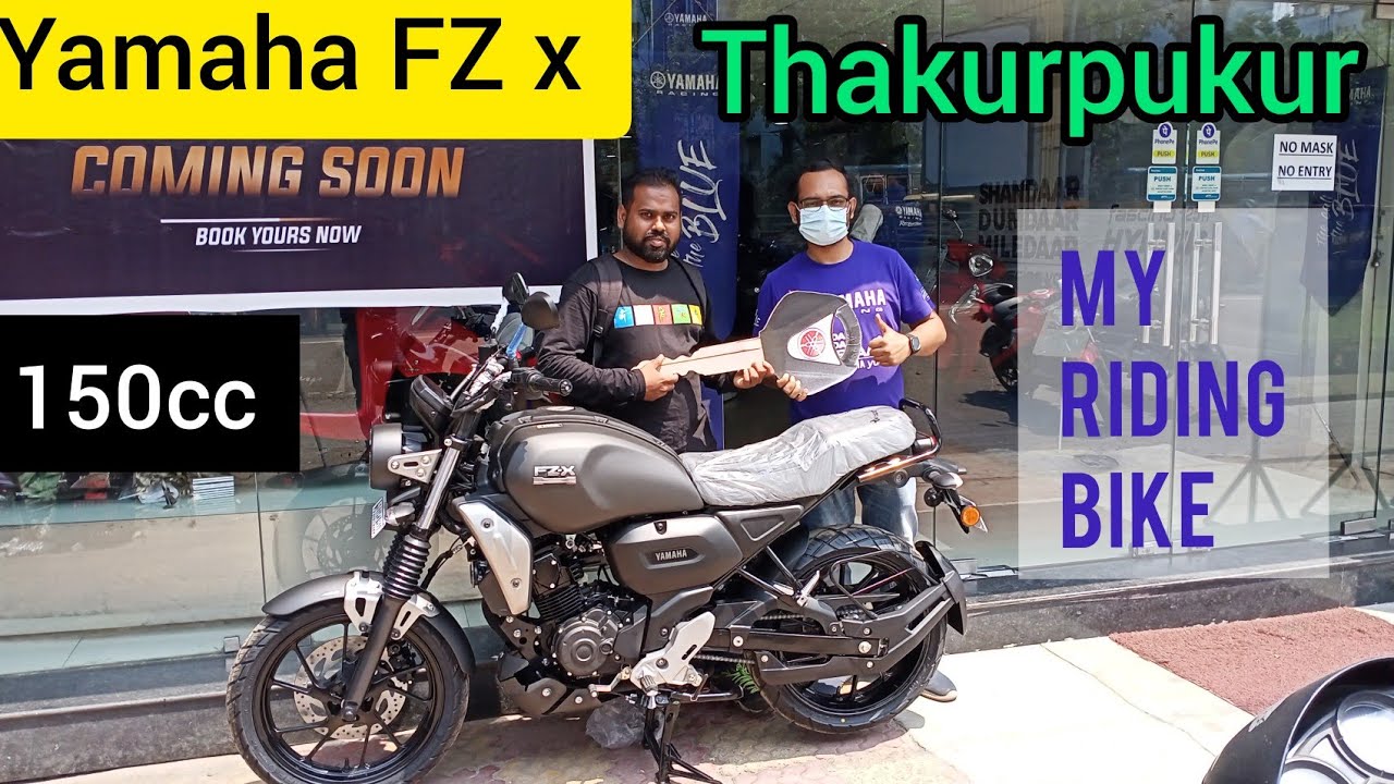 My new riding bike || Yamaha FZ x 150cc || - YouTube