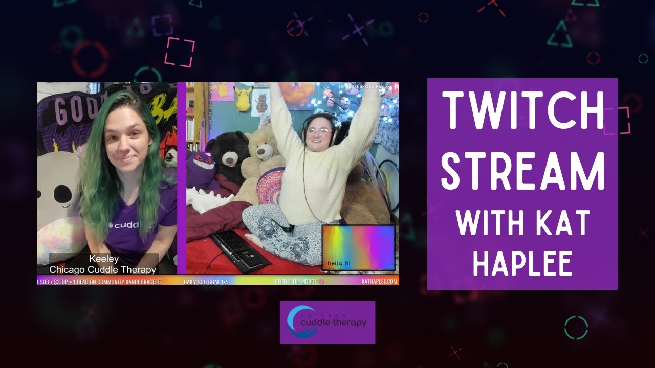 Twitch Stream with Kat Haplee and Keeley Shoup of Chicago Cuddle ...