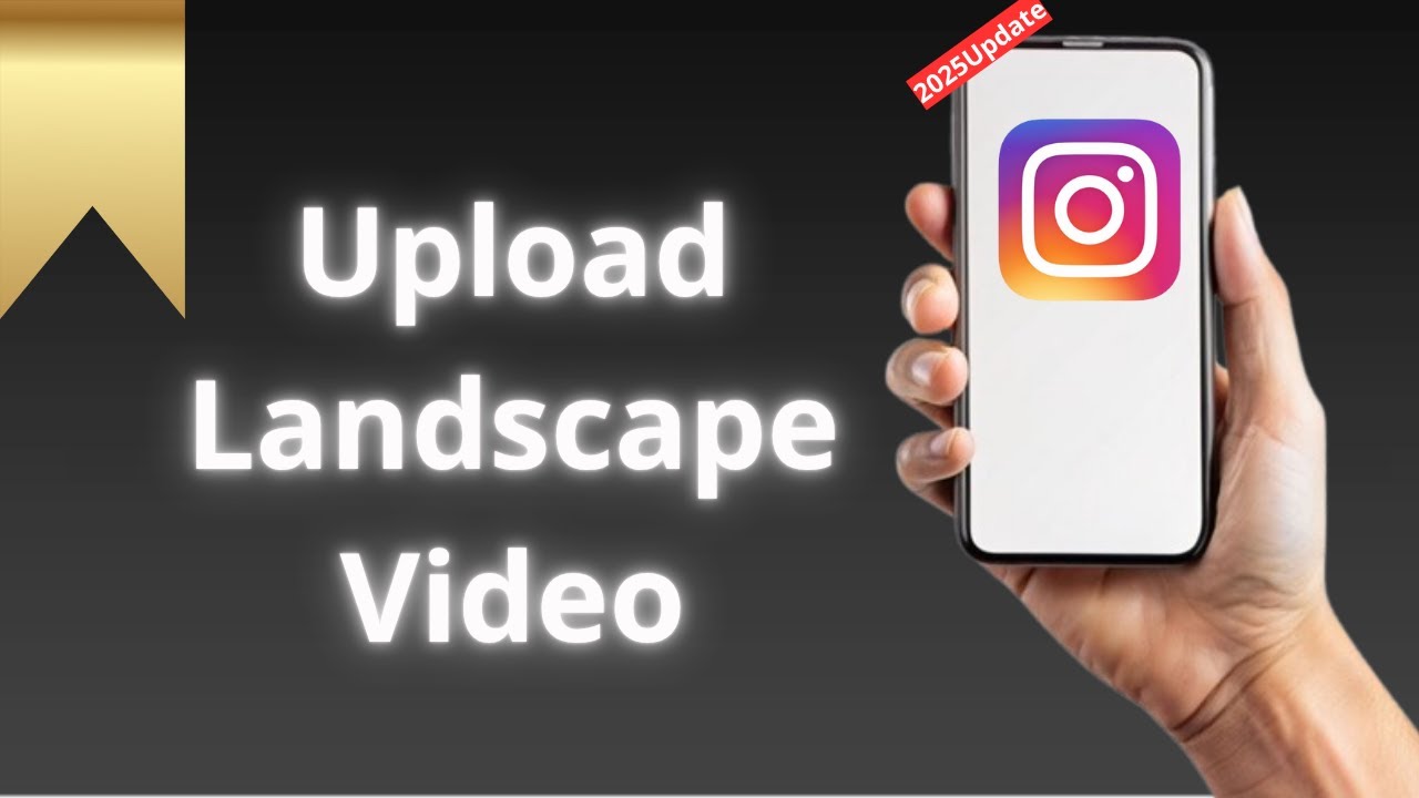 How to Upload Landscape Video on Instagram Reel (2025 Update) - YouTube