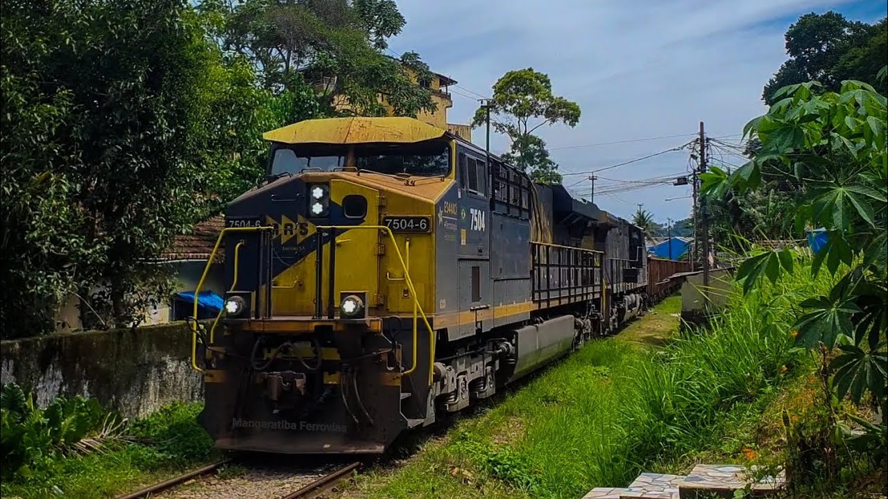 Minério: ES44ACi #7504 + AC44i #7224 vazio. - YouTube