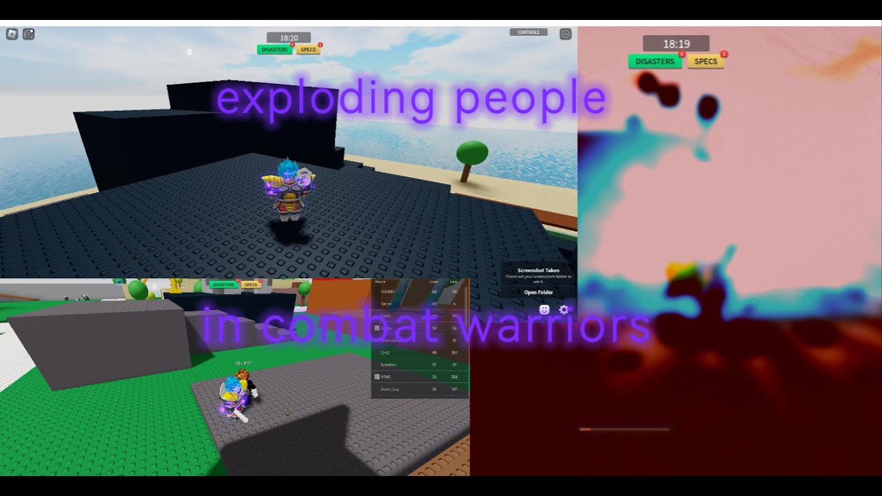 exploding people complication (combat warrior) - YouTube