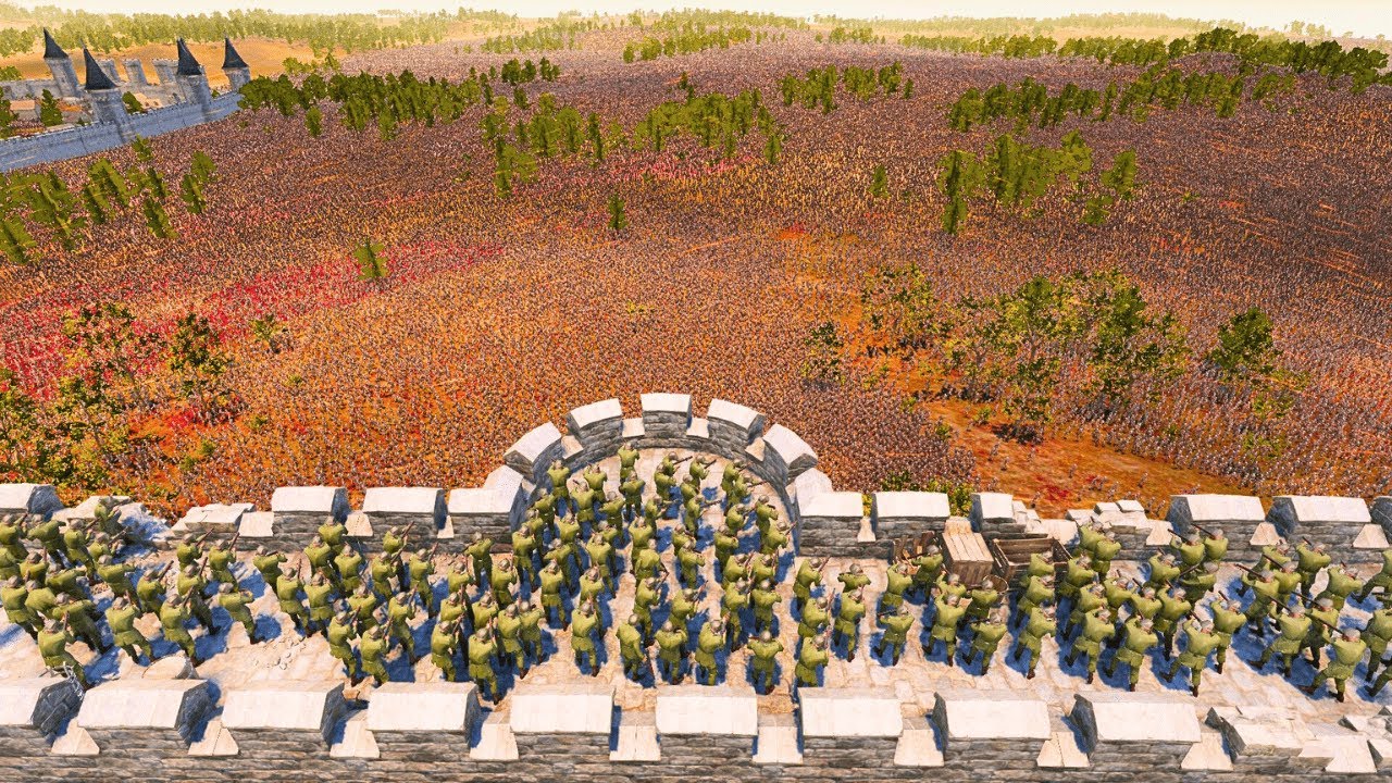 4,000,000 ZOMBIES INVASION vs 20,000 US ARMY DEFENSES | UEBS 2 MODS ...