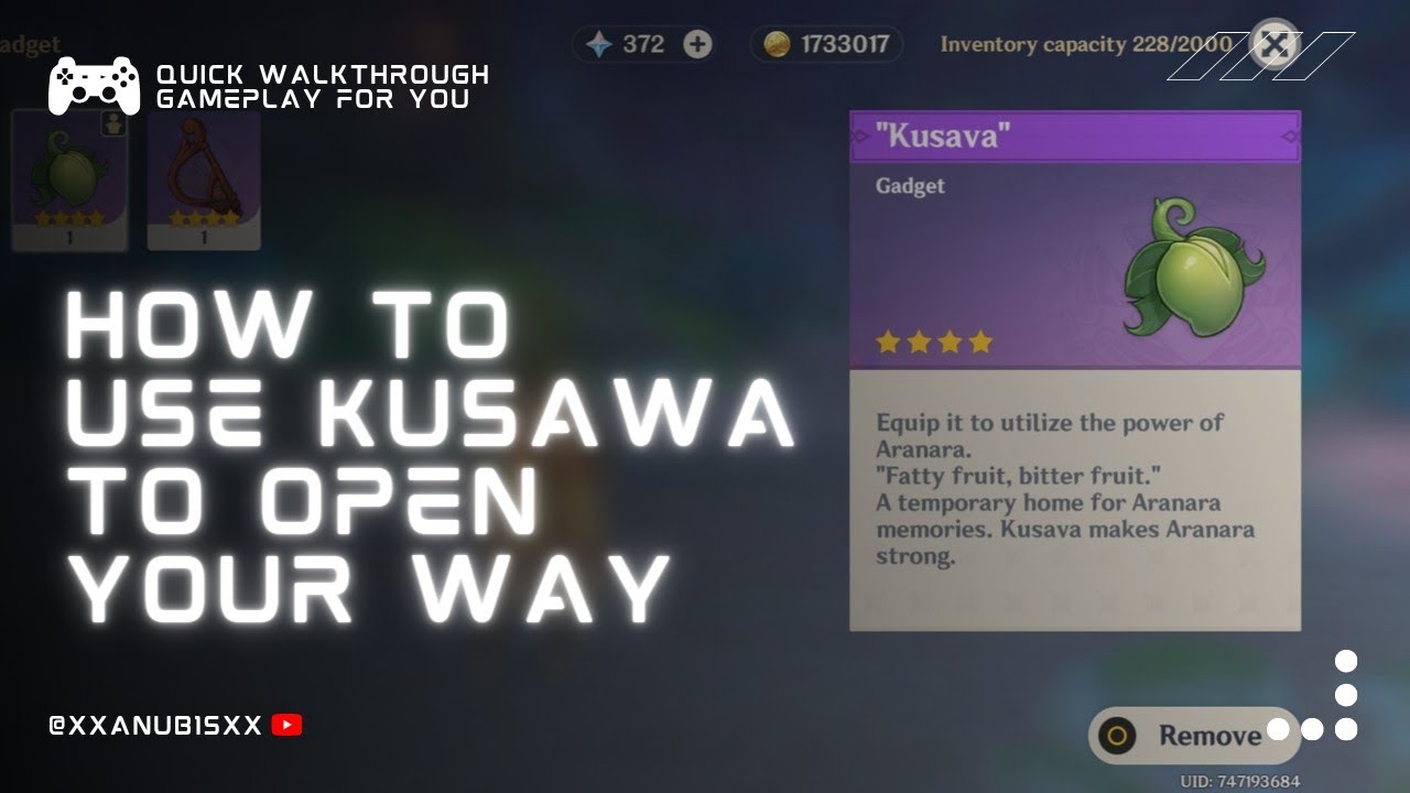 HOW TO USE KUSAWA TO OPEN THE PATH GENSHIN IMPACT - YouTube