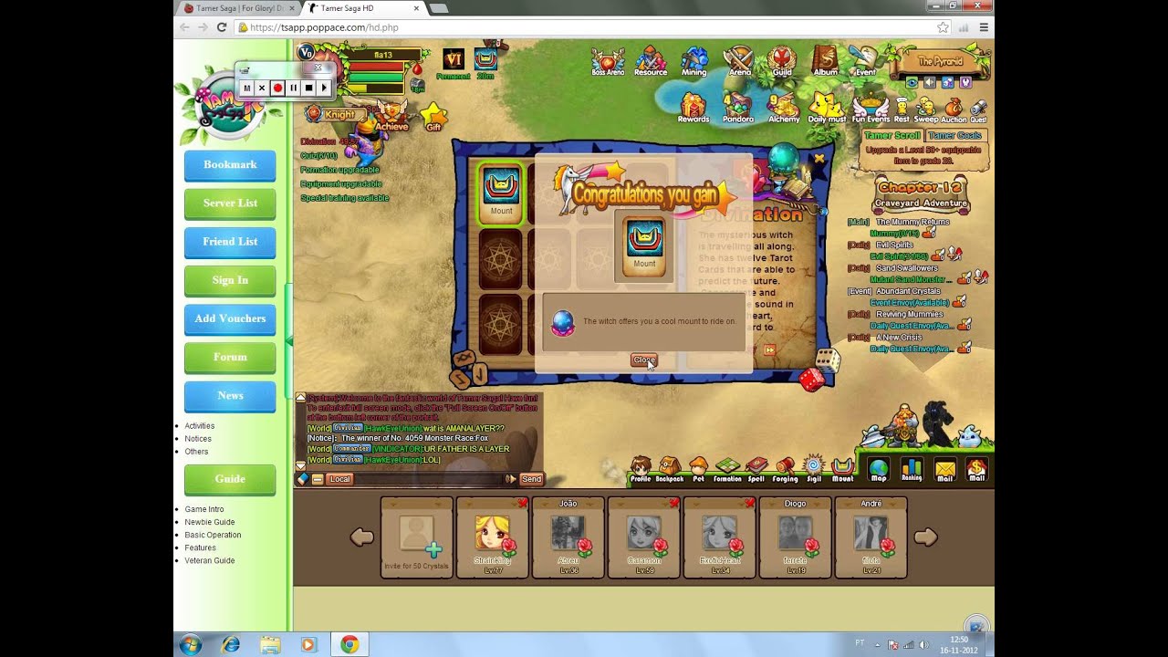 tamer saga mount - YouTube