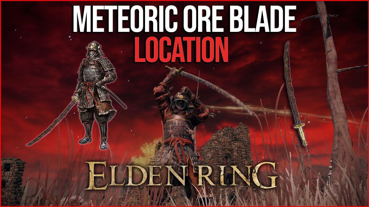 Elden Ring | How To Get METEORIC ORE BLADE *Weapon Location* (GRAVITY ...