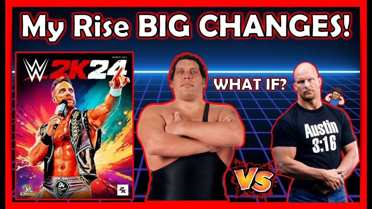 WWE 2K24 MY RISE Changes! - YouTube