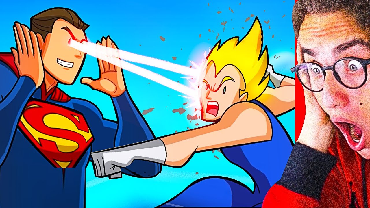 Reacting To INSANE DRAGON BALL Z vs. SUPERHEROES ANIMATION! - YouTube