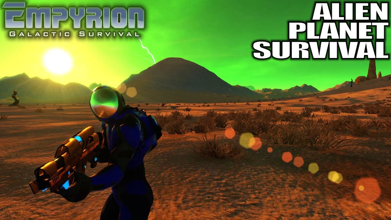 DAY 1, One of My FAVORITE Survival Games EVER | Empyrion Galactic ...