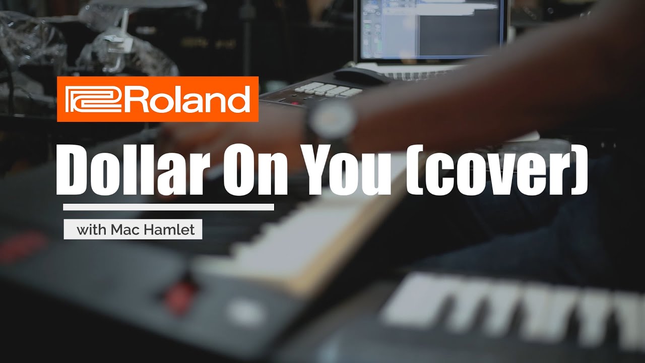 ROLAND - Mac Hamlet plays a cover of Kuami Eugene - Dollar On You (inside virtual sound lab ...