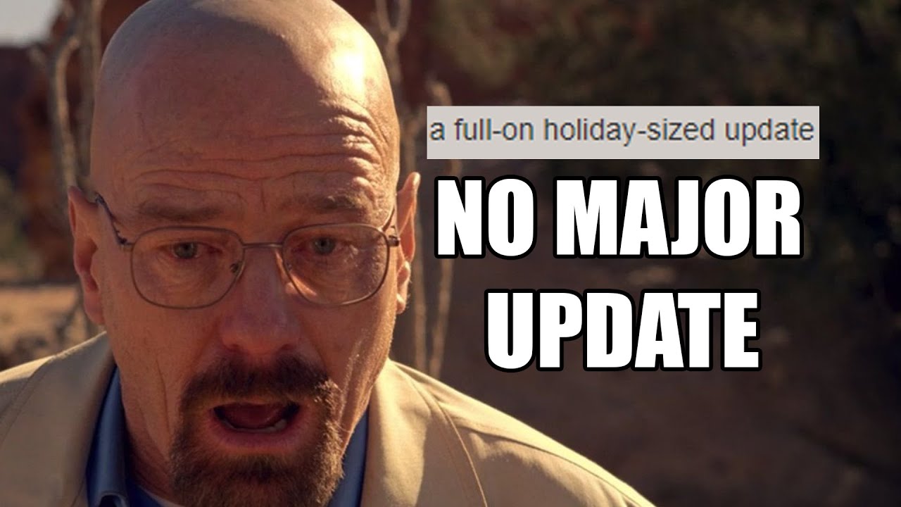 no major update - YouTube