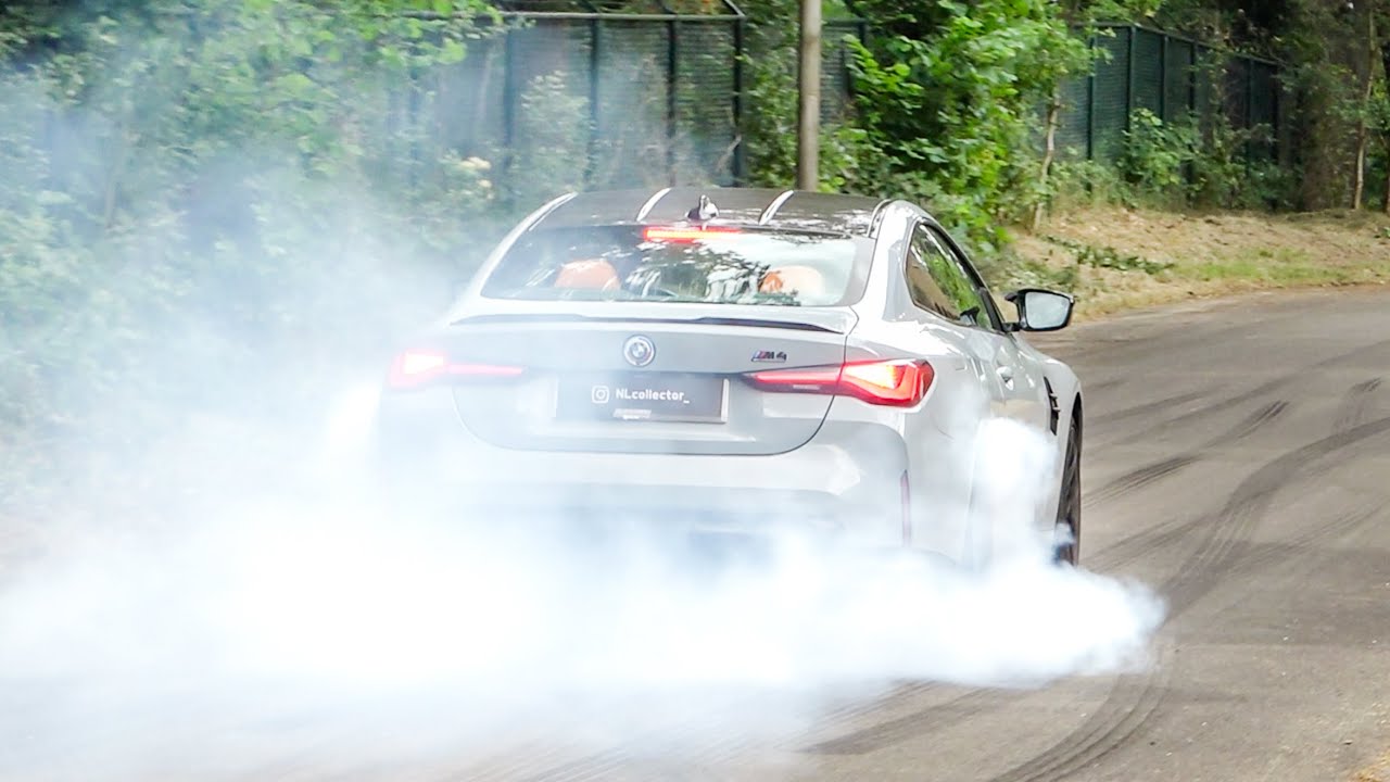 690HP BMW M4 G82 with STRAIGHT PIPE - CRAZY BURNOUTS! - YouTube