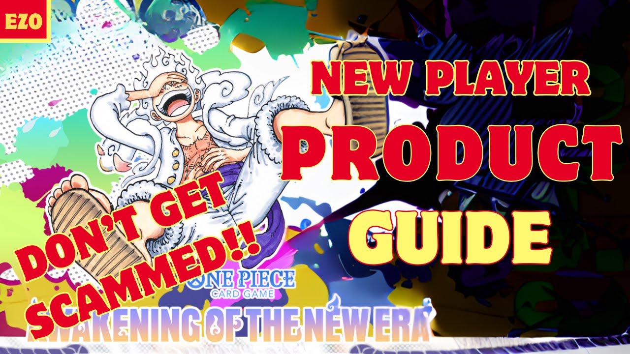 Don't Get Scammed! One Piece TCG New Player Product Guide - Where To ...
