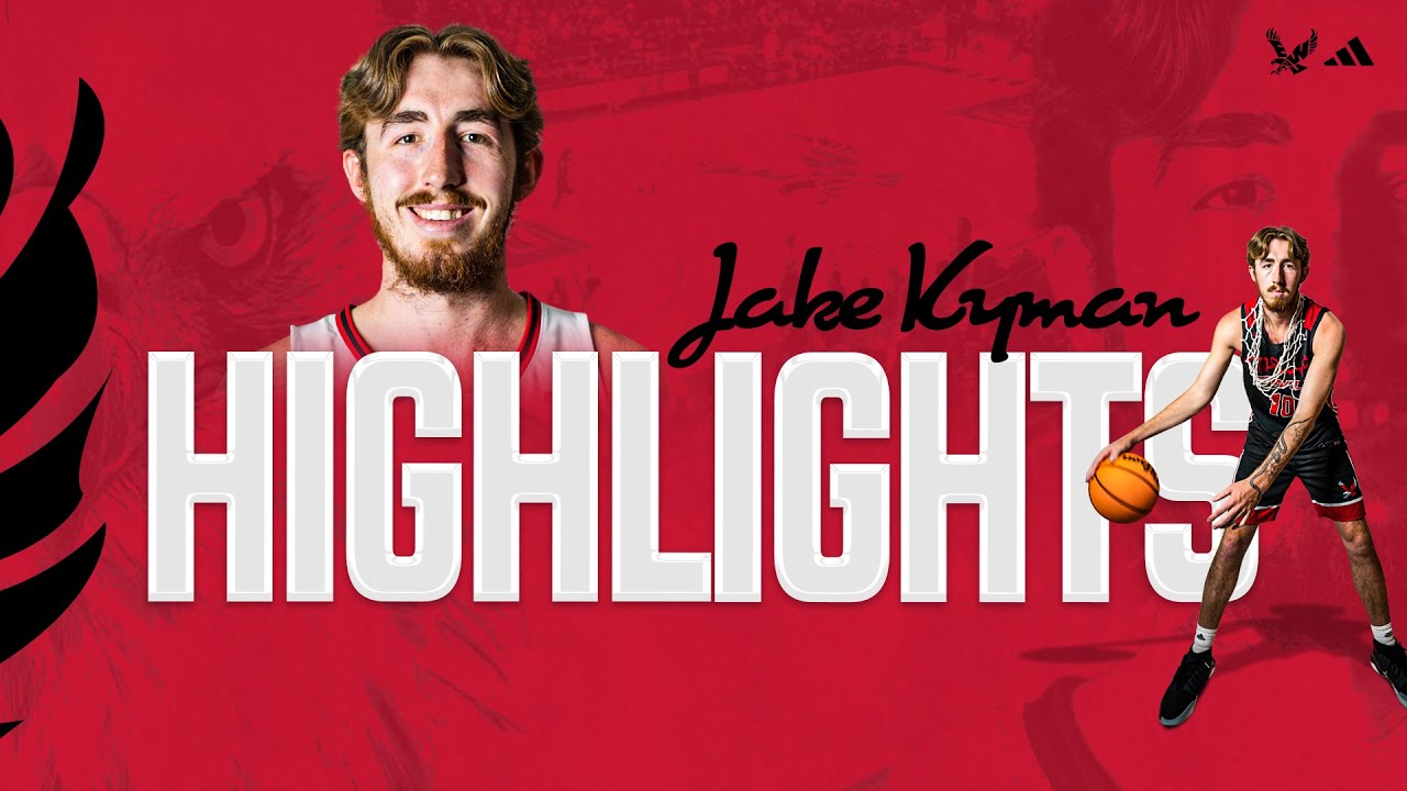 EWU Men's Basketball: Jake Kyman Highlights - YouTube
