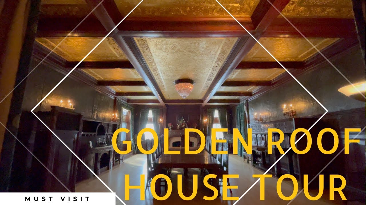 Most expensive house in Minnesota | Golden plates roof in entertainment ...