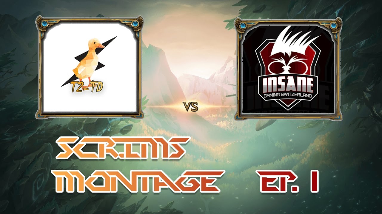 League of Legends Montage Ep. 12 / Scrims game 1 - YouTube