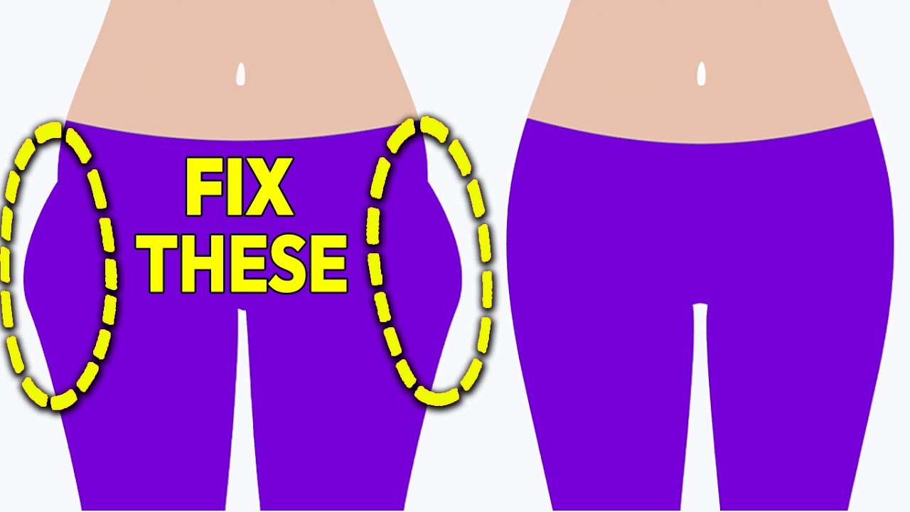 FIX YOUR HIP DIP WITH THIS AMAZING WORKOUT - YouTube