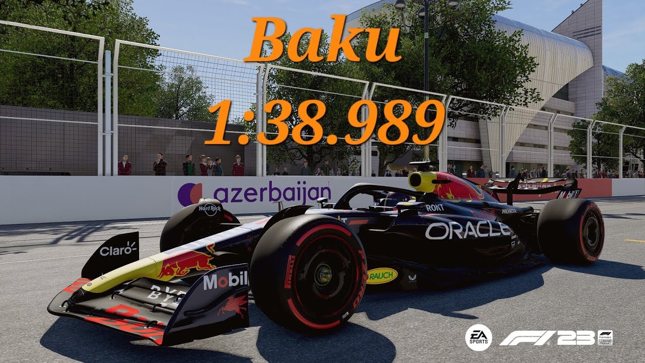F1 23 Baku Setup