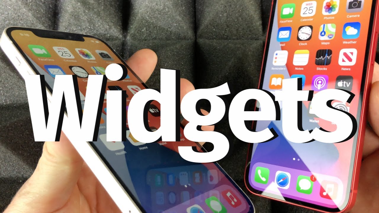How to Use Widgets on your iPhone 12 & iPhone 12 mini 64gb, 128gb ...