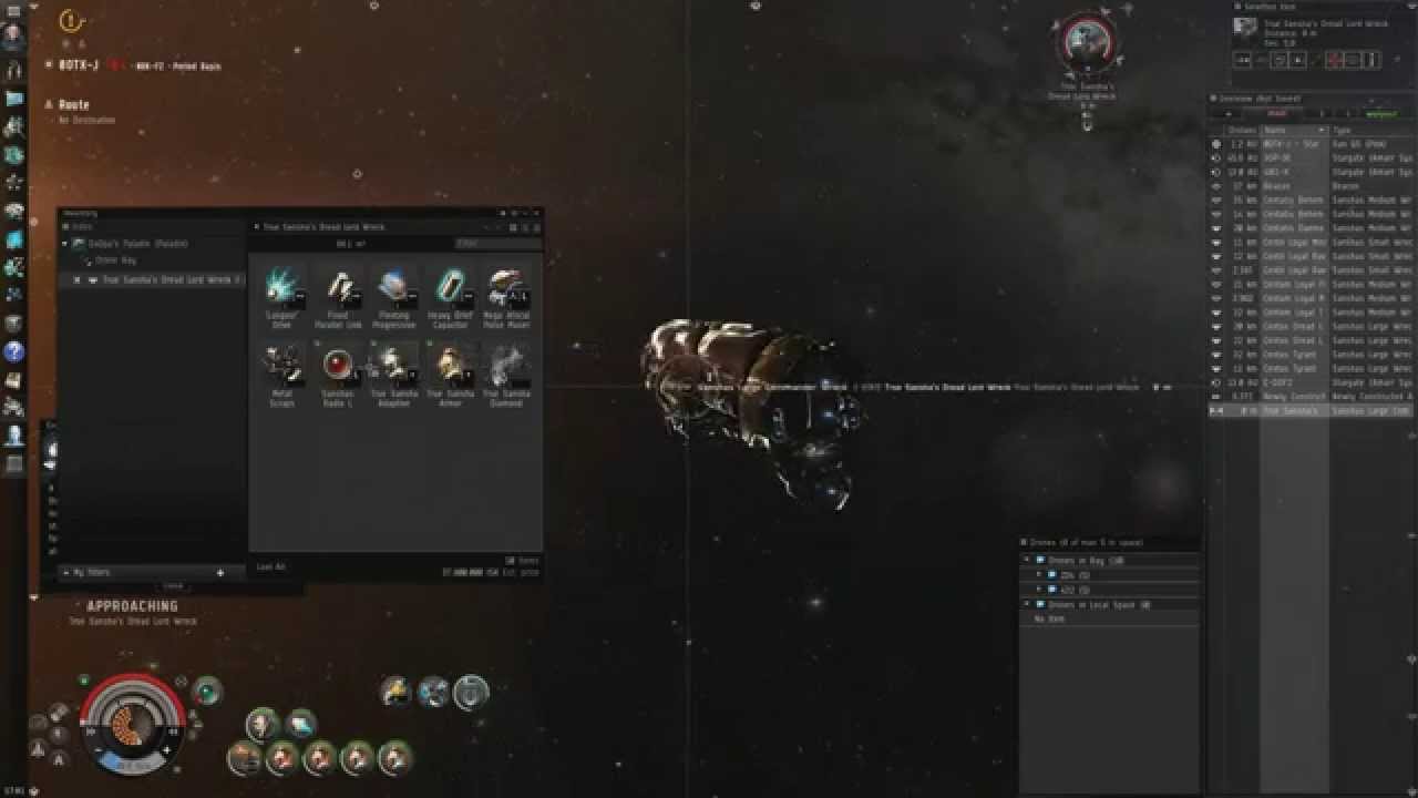 EVE Online Commander Spawn True Sansha Dread Lord - YouTube