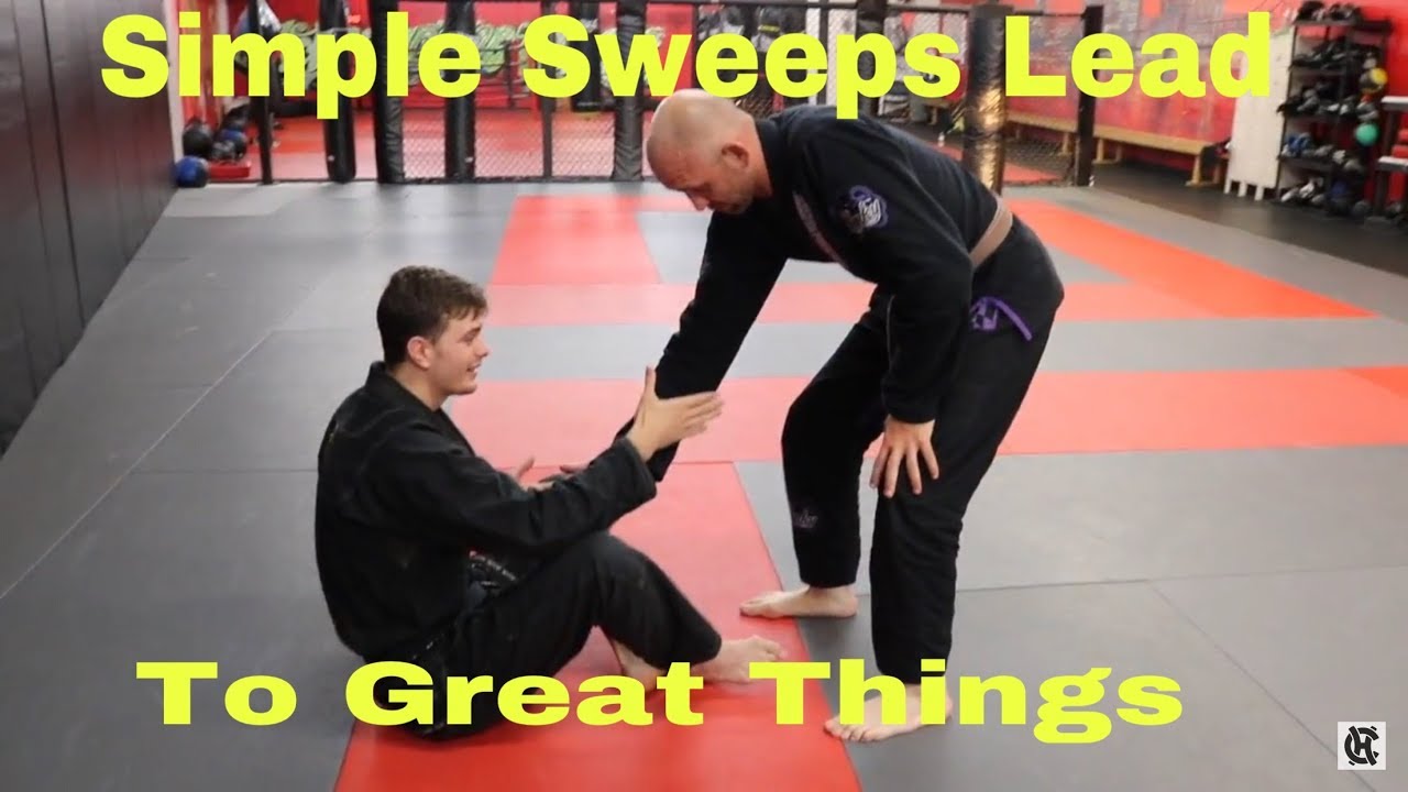 Simple Beginner Sweep That Can Lead to a Tap - YouTube