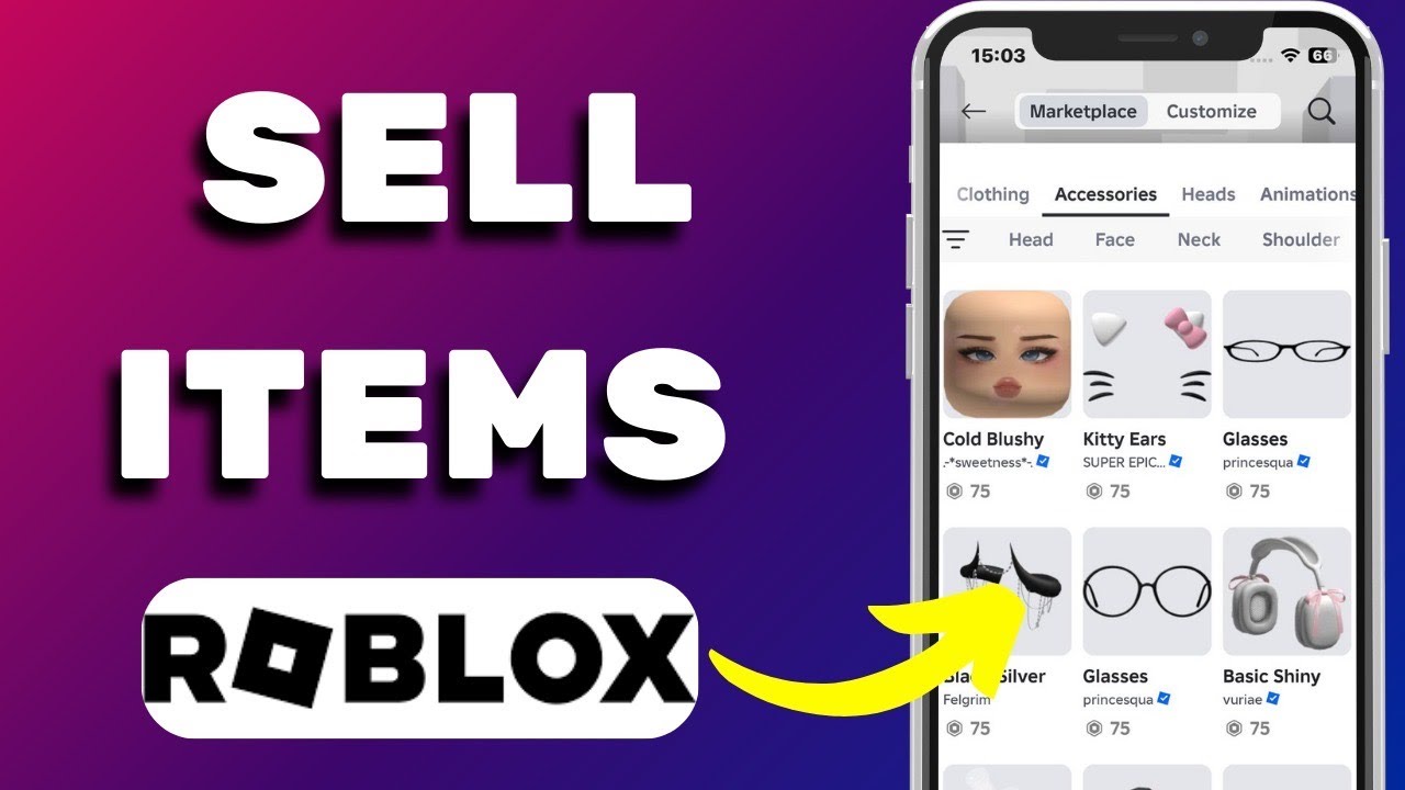 How To Sell Items On Roblox On Mobile (2025) - YouTube