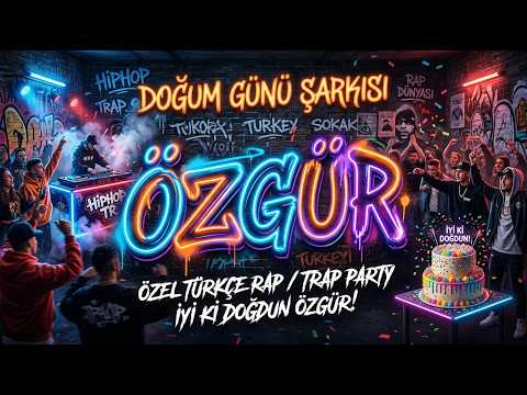 Özgür'e Özel Rap Doğum Günü Şarkısı | İyi Ki Doğdun Özgür!