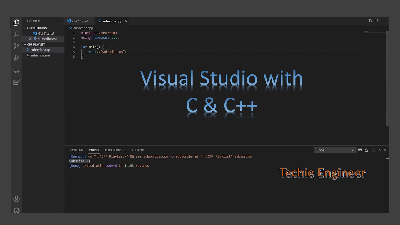 Set up Visual Studio Code for C and C++ Programming - YouTube