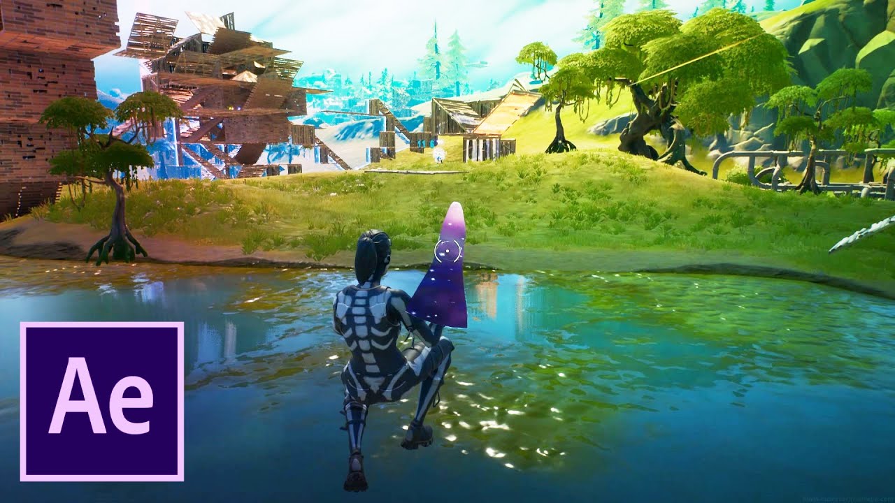 HOW TO MAKE A "LIGHTS LEAK OVERLAY" OF FORTNITE Montage/Edit ...