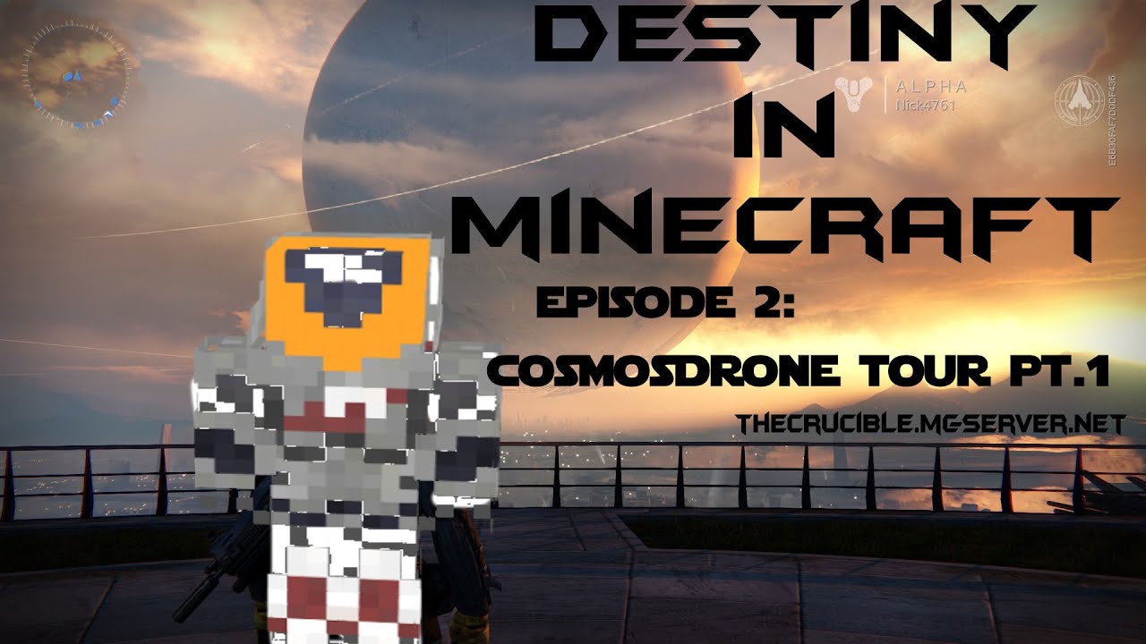 Destiny in Minecraft [TheCrucible.MC-Server.net] Ep. 2 - YouTube