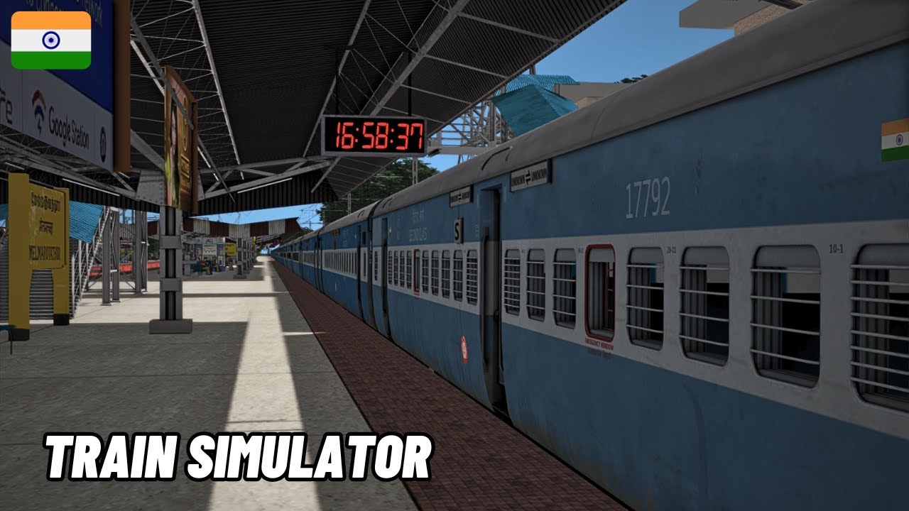 TPJ HOWRAH SUPERFAST EXPRESS JOURNEY IN TRAIN SIMULATOR || WAG 7 LOCO ...