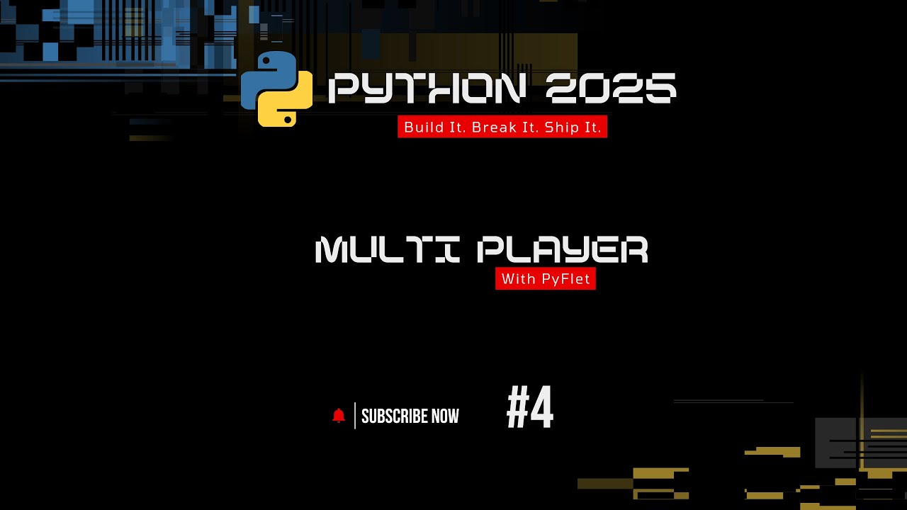 Ep 4 - How to Build Multiplayer App in Python | Flet Project - YouTube