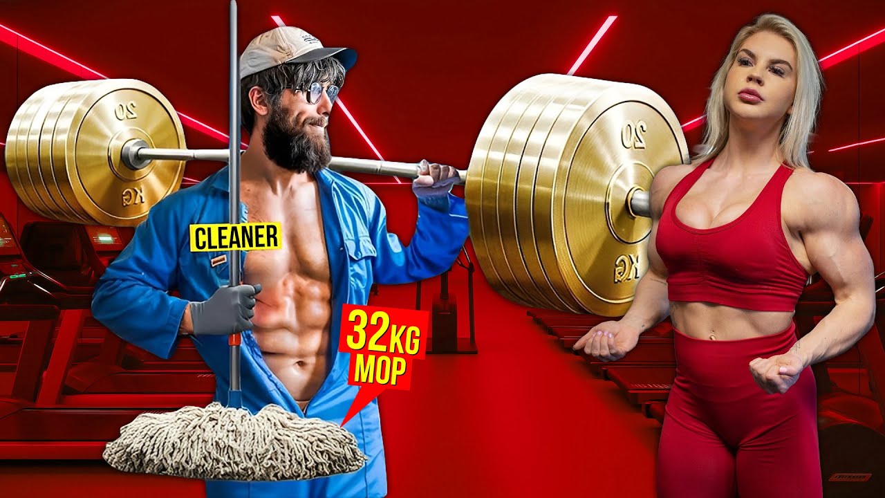 ELITE Bodybuilder ANATOLY Lifts 50KG Mop in the Gym… Everyone Was ...