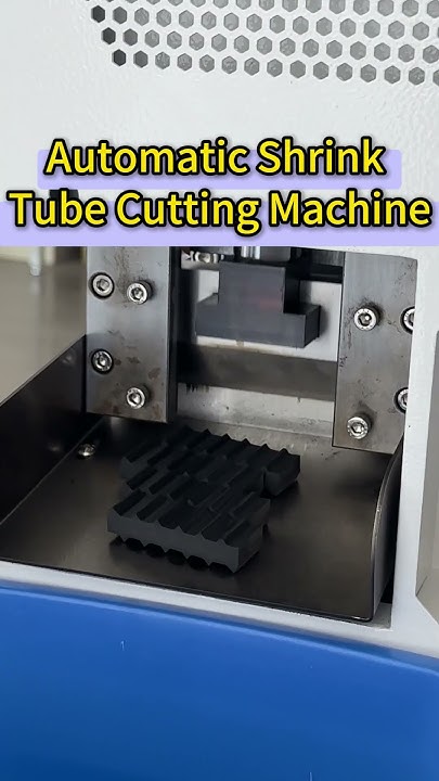 Automatic Heat Shrink Tube Cutting Machine WL-QD30 - Suzhou Crown - YouTube