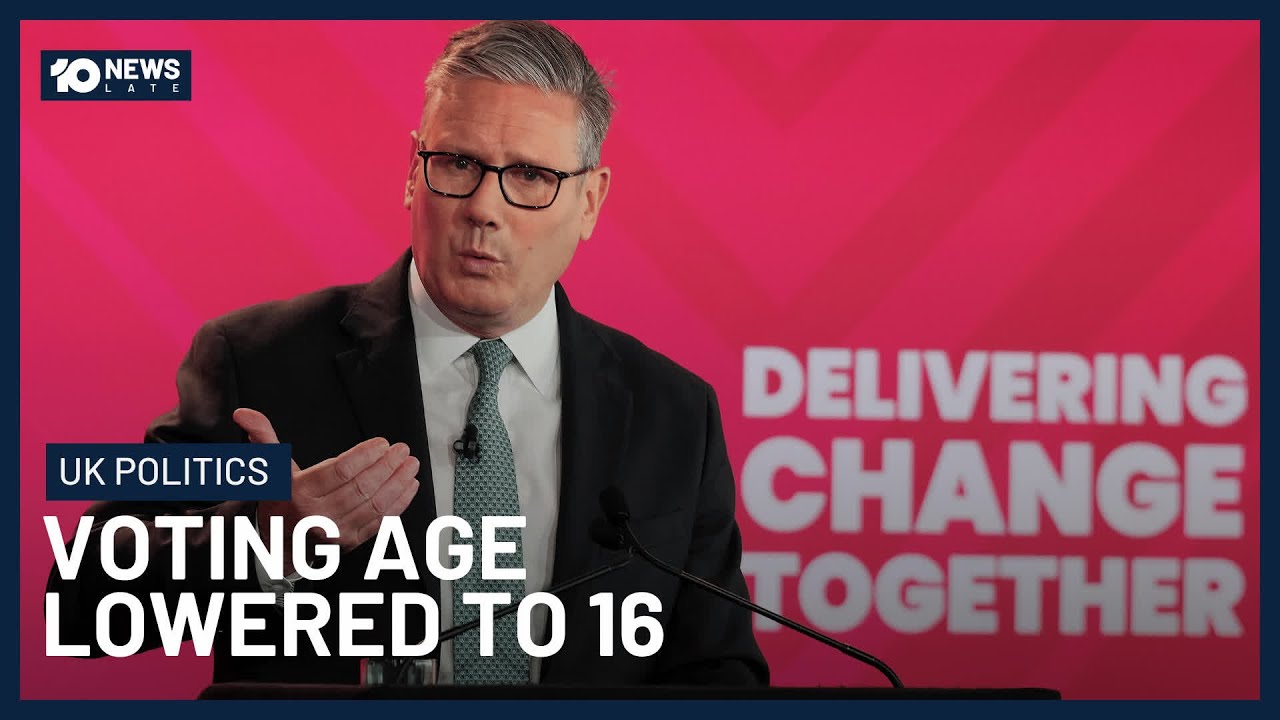 UK To Lower Voting Age To 16 Ahead Of Next General Election | 10 News ...