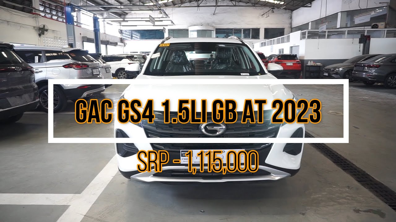 GAC GS4 1 5li GB AT 2023 - YouTube