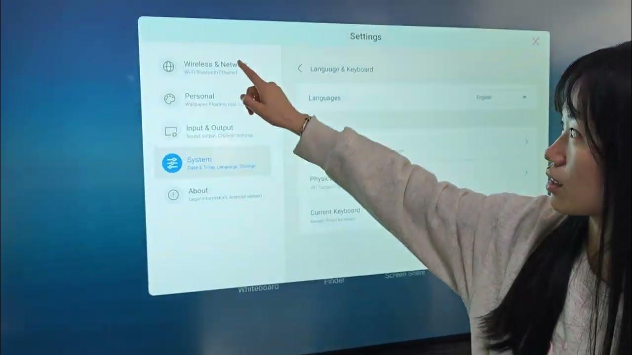 OEM 4K Android OPS 65 Inch Interactive Display Smartboard 98 Inch Touch Screen Monitor ...