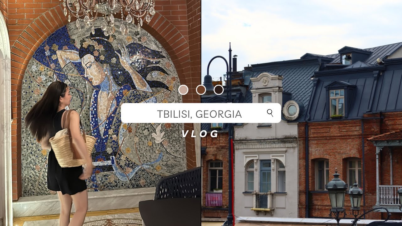 Tbilisi Georgia VLOG 🌧 Sulfur bath 🛁 Kutaisi ️ Aesthetic vlog🎥 Tbilisi ...