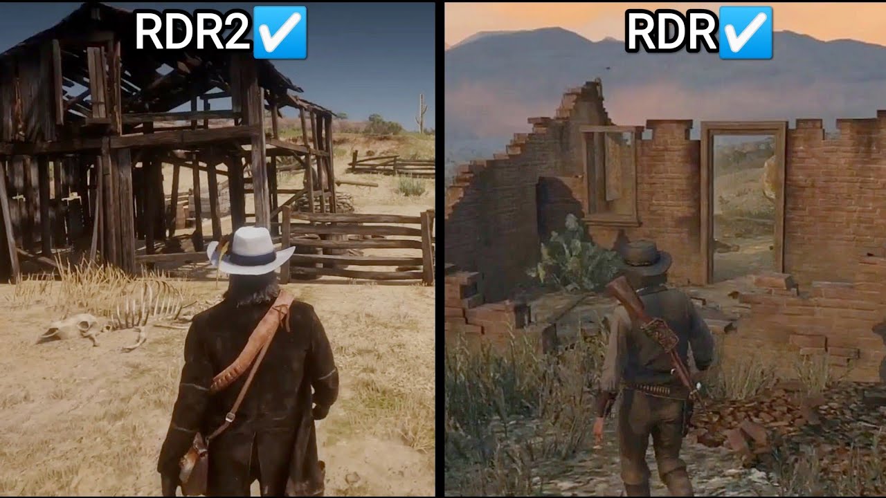 You Can Find The Home Of Red Harlow In New Austin (RDR Vs RDR2 location ...