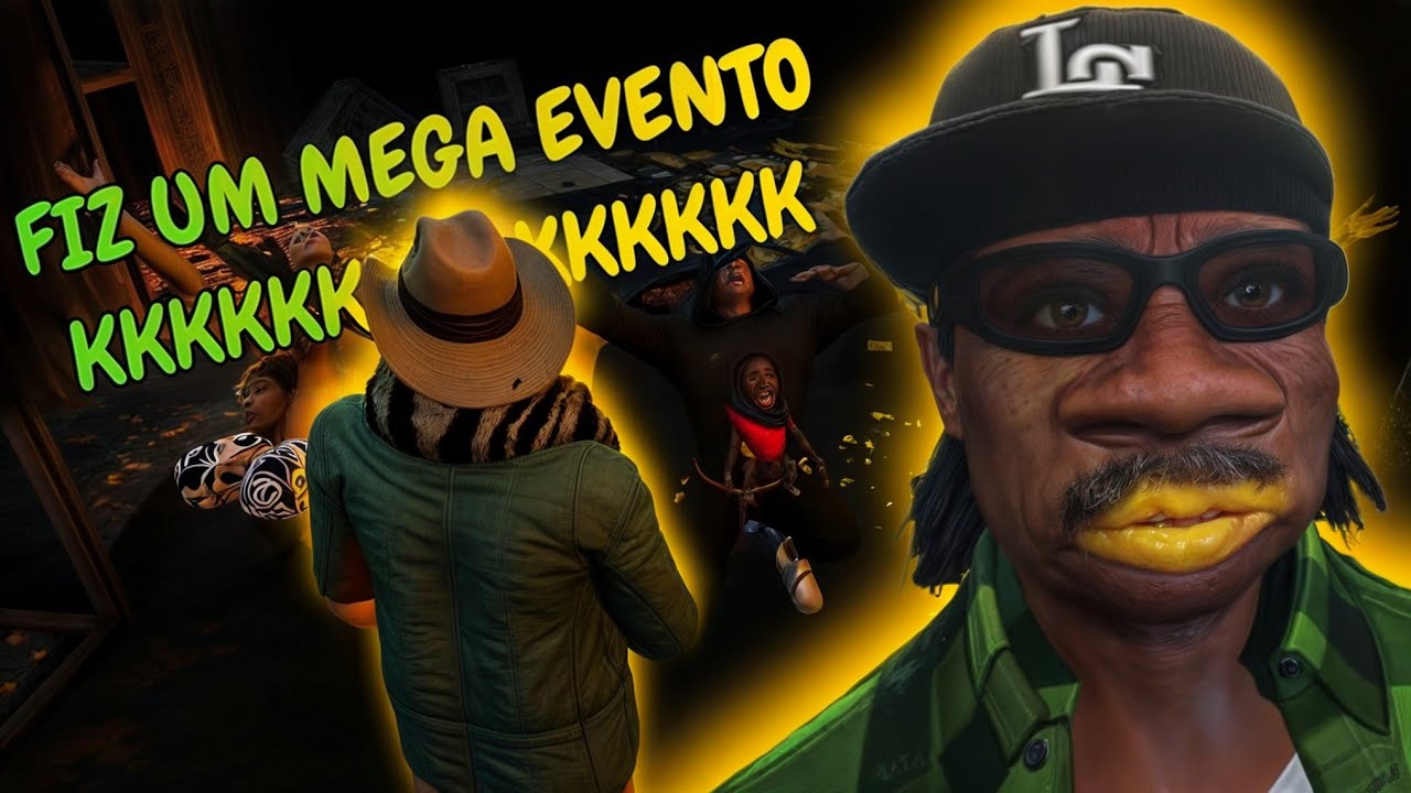 MEGA EVENTO no GTA RP KKKKKKKKKK - YouTube