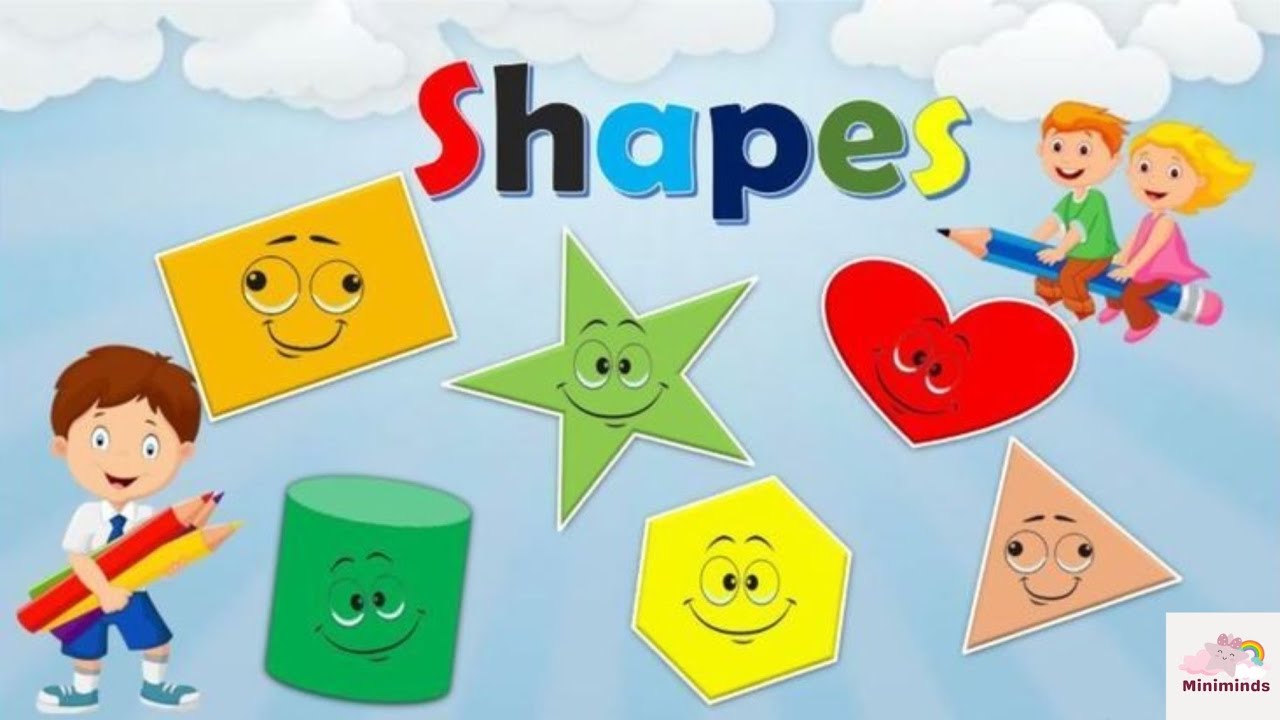 "Fun with shapes! | with subtitles| learn differents shapes around us ...