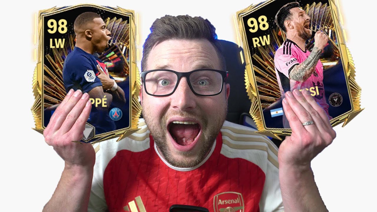 Opening all the TOTS Packs and Exchanges to Try and Pack Messi or ...