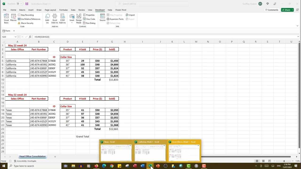 How to create a macro that combines data from multiple files into a ...