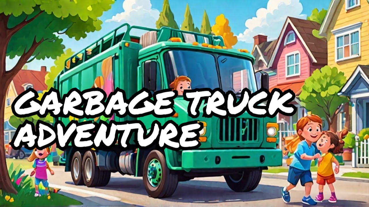 "Garbage Truck Adventure! 🚛🗑️ | Fun Learning for Kids | How Garbage ...