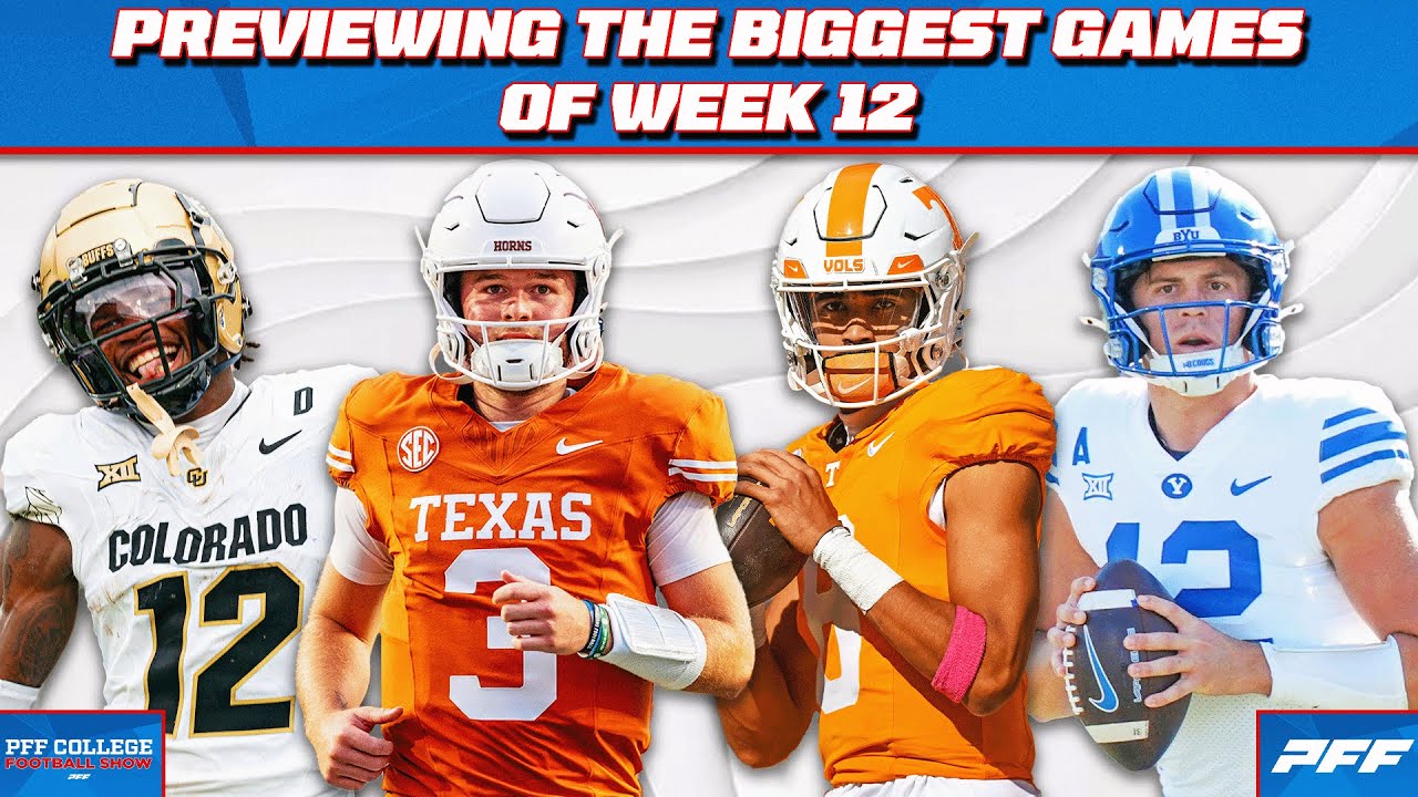 Previewing & Predicting the Biggest Week 12 Games in College Football ...
